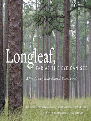 Longleaf Far As The Eye Can See By Bill Finch Overdrive Ebooks